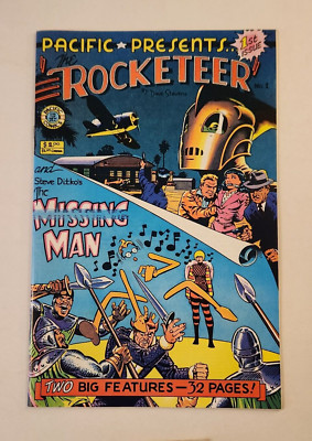 Pacific Presents #1, Oct 1982, NM/MT, Rocketeer by Dave Stevens (Mark's ...