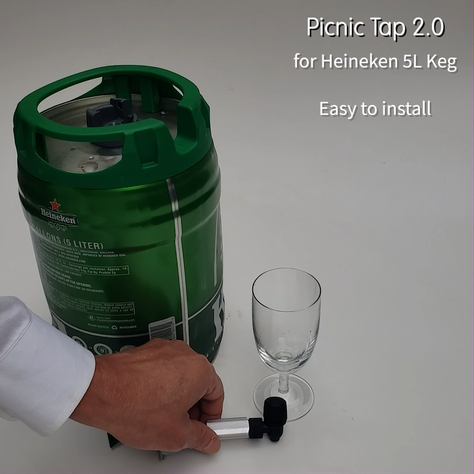 Better Tap Faucet for Heineken 5L kegs. NO KEG OF BEER. Only the Tap ...