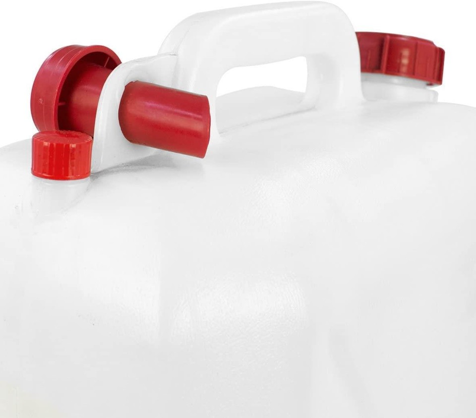 25L LITRE PLASTIC JERRY CAN WITH POURING TAP WATER CONTAINER CARRIER BOTTLE | eBay UK