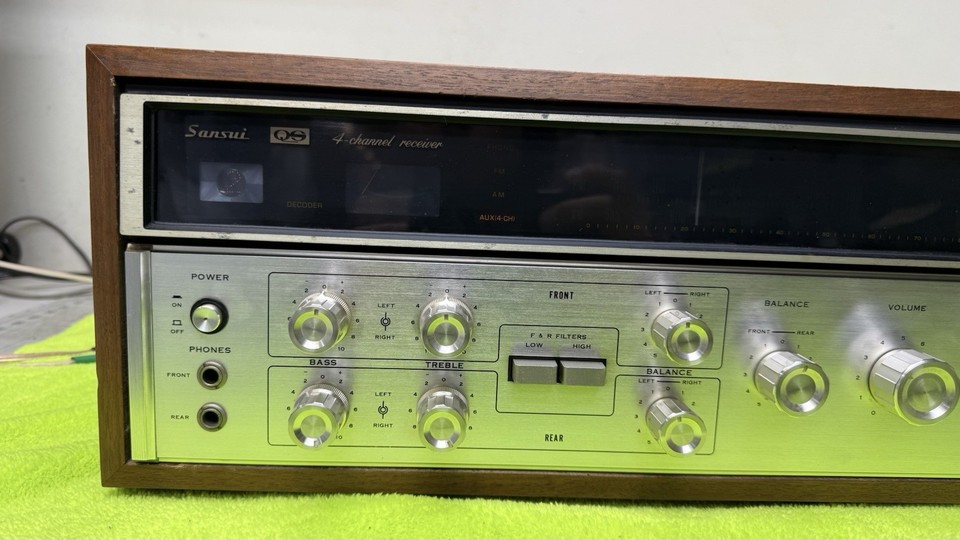 Sansui QRX-3500 4 Channel Quad & Stereo Receiver MINT COND WORKS GREAT ...