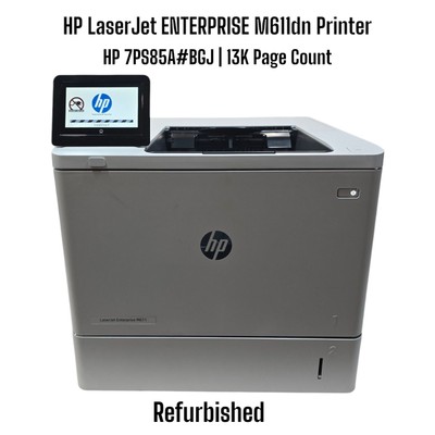 HP LaserJet Enterprise M611 Printer | Mono | Duplex | USB & Network ...