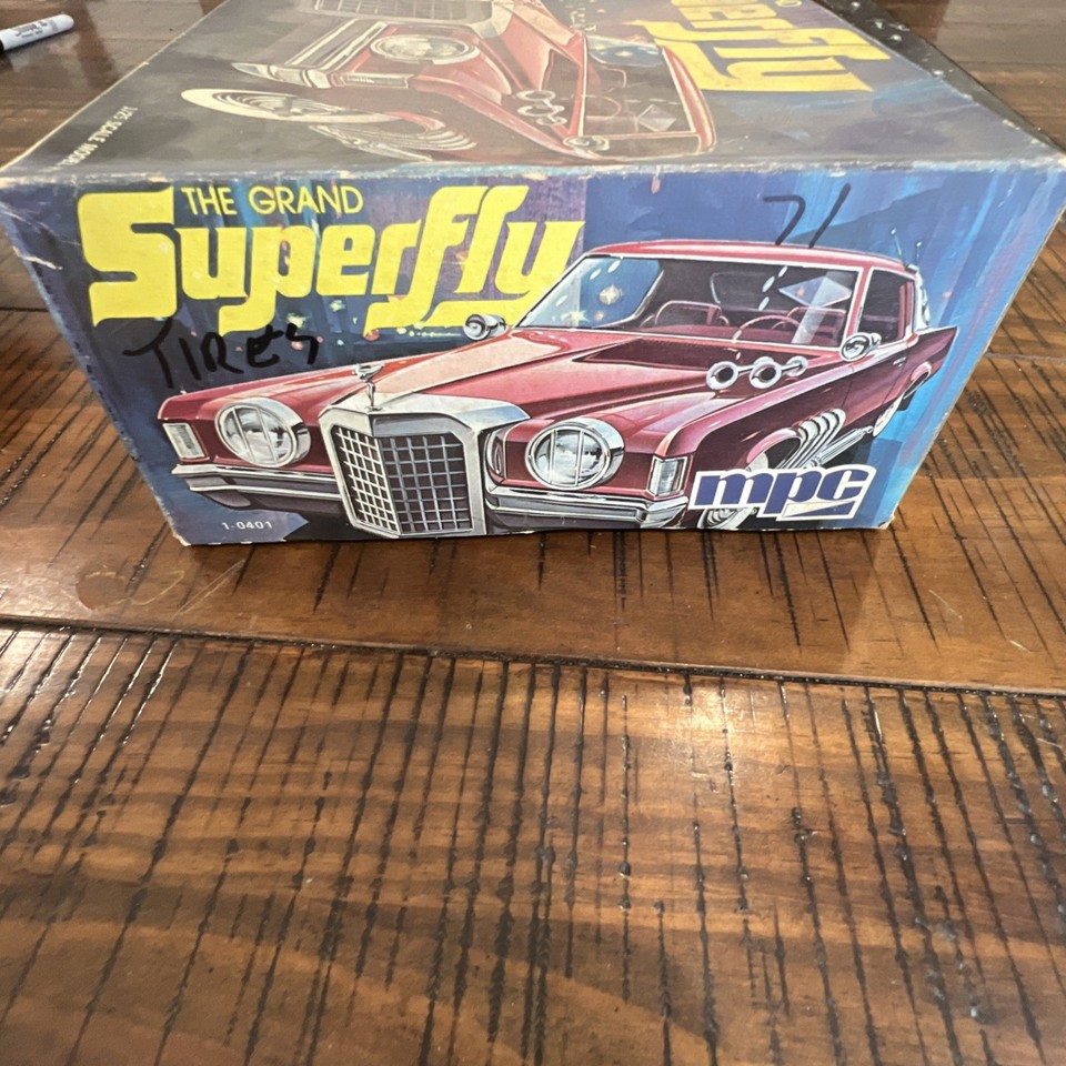 Rare Incomplete? Kit MPC The Grand Superfly Model Car 1972 Pontiac ...