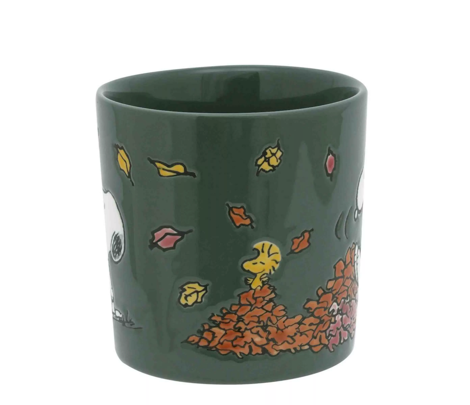 Fall Peanuts Snoopy Ceramic Mug NWT | eBay