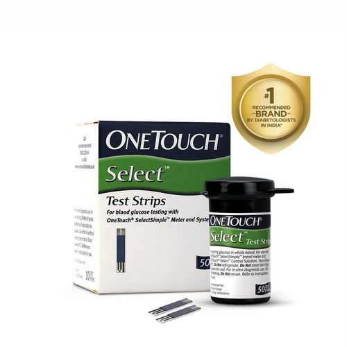 Pack de 25 bandelettes de test de glycémie OneTouch Select | eBay