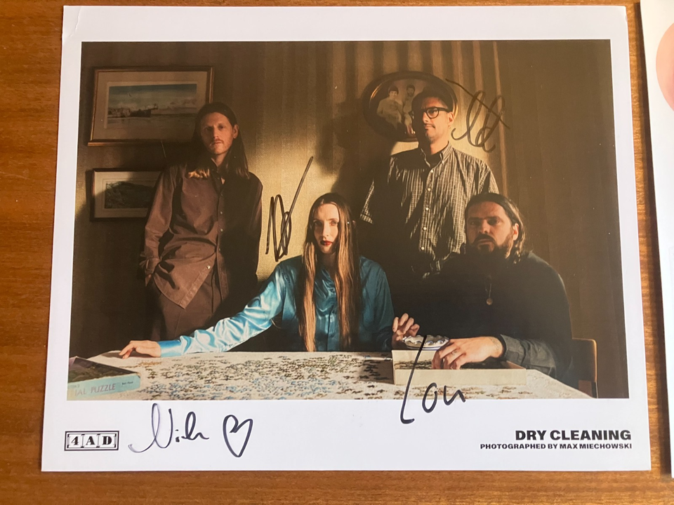 Dry Cleaning signed print and sticker sheet | eBay UK