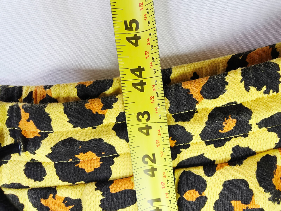 Death Row Records Size 2XL Men 33" Inseam Leopard Print Dr. Bombay Logo ...