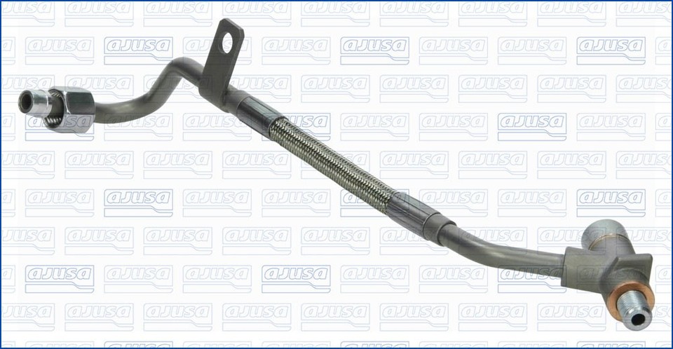 Turbocharger oil line fits IVECO DAILY VI; FIAT DUCATO 2.3D 01.07 ...