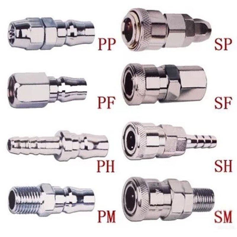 Pneumatic C-type quick coupling Quick Connector Coupling Air Compressor ...