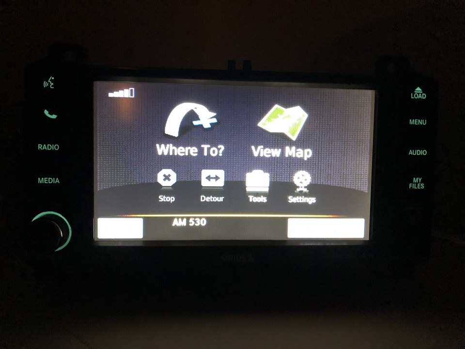 JEEP GRAND CHEROKEE DODGE MyGig 430n High RHB Navigation Sirius Radio ...