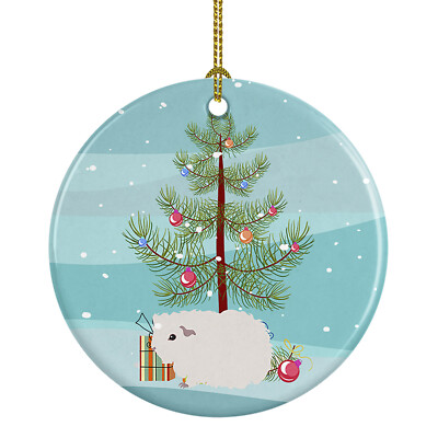 Merino Guinea Pig Merry Christmas Ceramic Ornament CK4442CO1 | eBay
