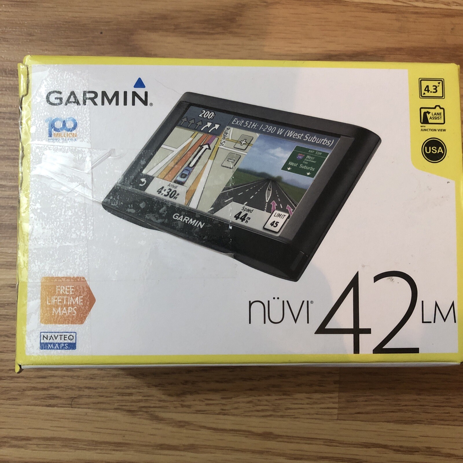 Garmin Nuvi 42LM 4.3-inch Touchscreen Portable Vehicle GPS With ...