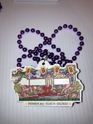 2024 Krewe Of Endymion Float Bead 35 Siegfried New Orleans Mardi Gras B ...