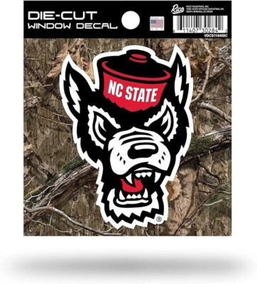 NC State Wolfpack Decal 4"x4" Camo Decal North Carolina State Wolfpack ...