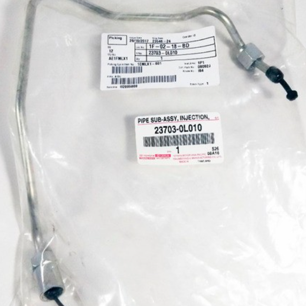 237030L010 Genuine Fits For Toyota PIPE SUB-ASSY, INJECTION, NO.3 23703 ...