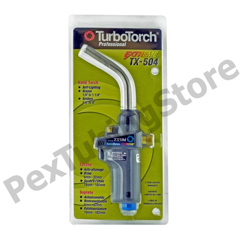 TurboTorch 0386-1293 TX-504 Torch Swirl, MAP-Pro/Propane, Self Lighting ...