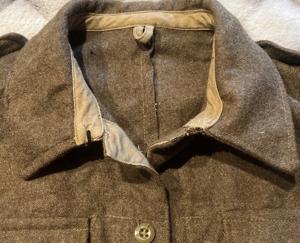 Vintage British Army WW2 1944 Battle Dress Jacket Size ~ M | eBay