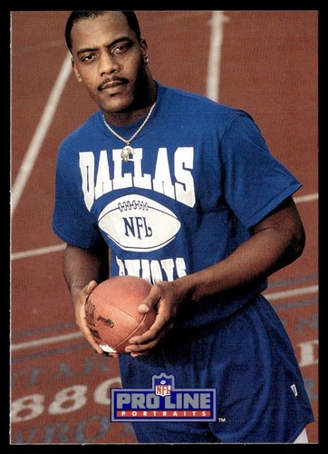 1991 Pro Line Portraits Issiac Holt Dallas Cowboys #35 | eBay