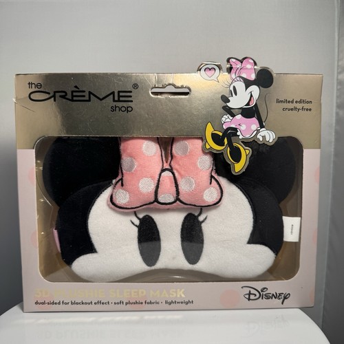 The Creme Shop Minnie Mouse 3D Plushie Sleep Mask Disney Limited ...