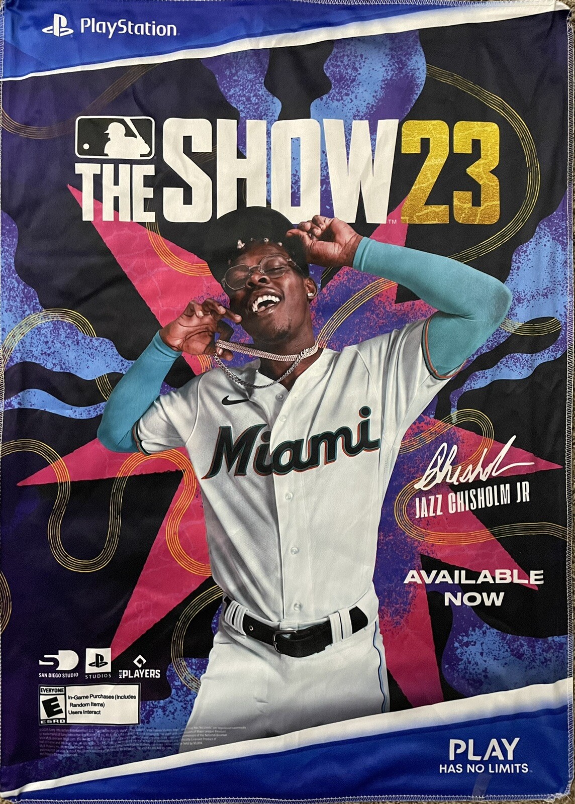 MLB The Show 23 Gamestop Cloth/fabric Poster (34inx24in) | eBay