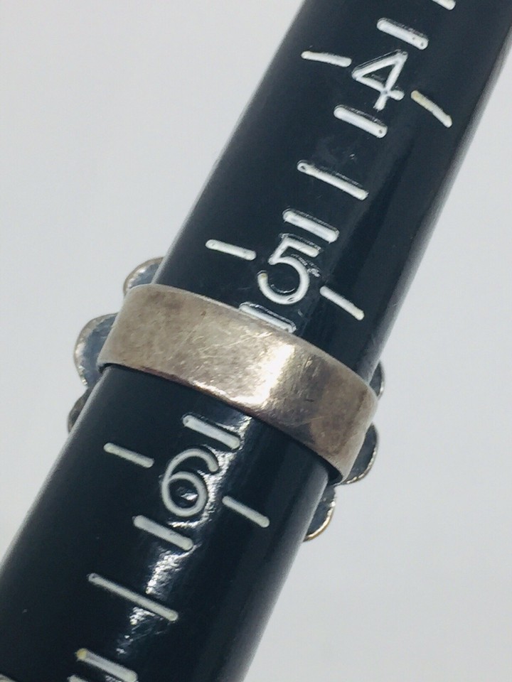 Jorge Chato Castillo Vintage Mexican 980 Sterling Silver Ring Size 5.5 ...