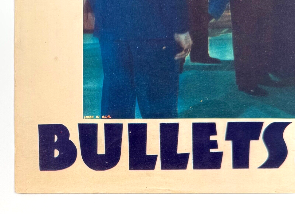 ORIGINAL 11x14 LC Edward G. ROBINSON & Humphrey BOGART - BULLETS or ...