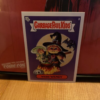 Weird Wendy GPK ADAM BOMB FORTUNE NYCC 2022 Topps Garbage Pail Kids ...
