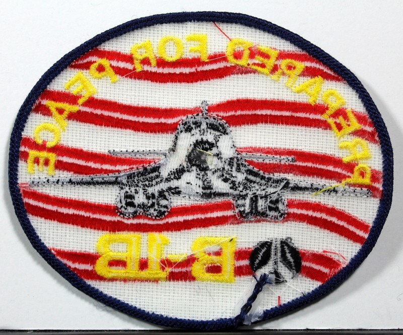 Rockwell International B-1B Full Color Novelty Badge Insignia Patch | eBay