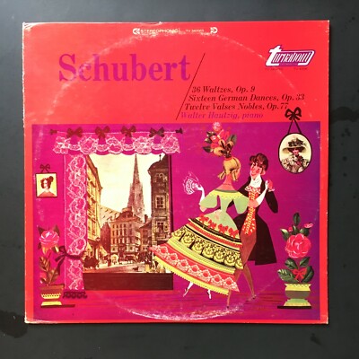 SCHUBERT 'sixteen german dances, op.33' Walter Hautzig, piano | eBay