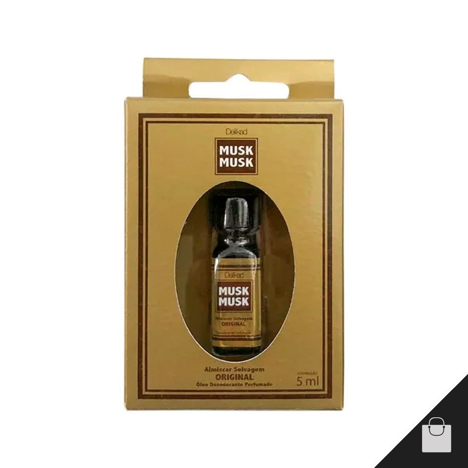 3 Delikad Wild Musk Oil Perfume Original Fragrance Deo Parfum Coty New ...
