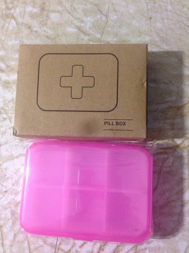 Pink Pill Box Bnib Free Post (acc7 | eBay