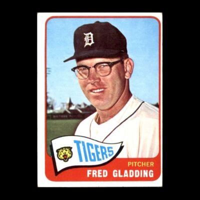 Fred Gladding 1965 Topps Detroit Tigers #37 Vintage Set Break! | eBay