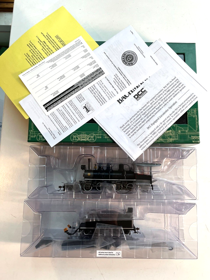 BACHMANN SPECTRUM 29002, NIB, On30 2-4-4-2 ARTICULATED STEAM LOCOMOTIVE ...