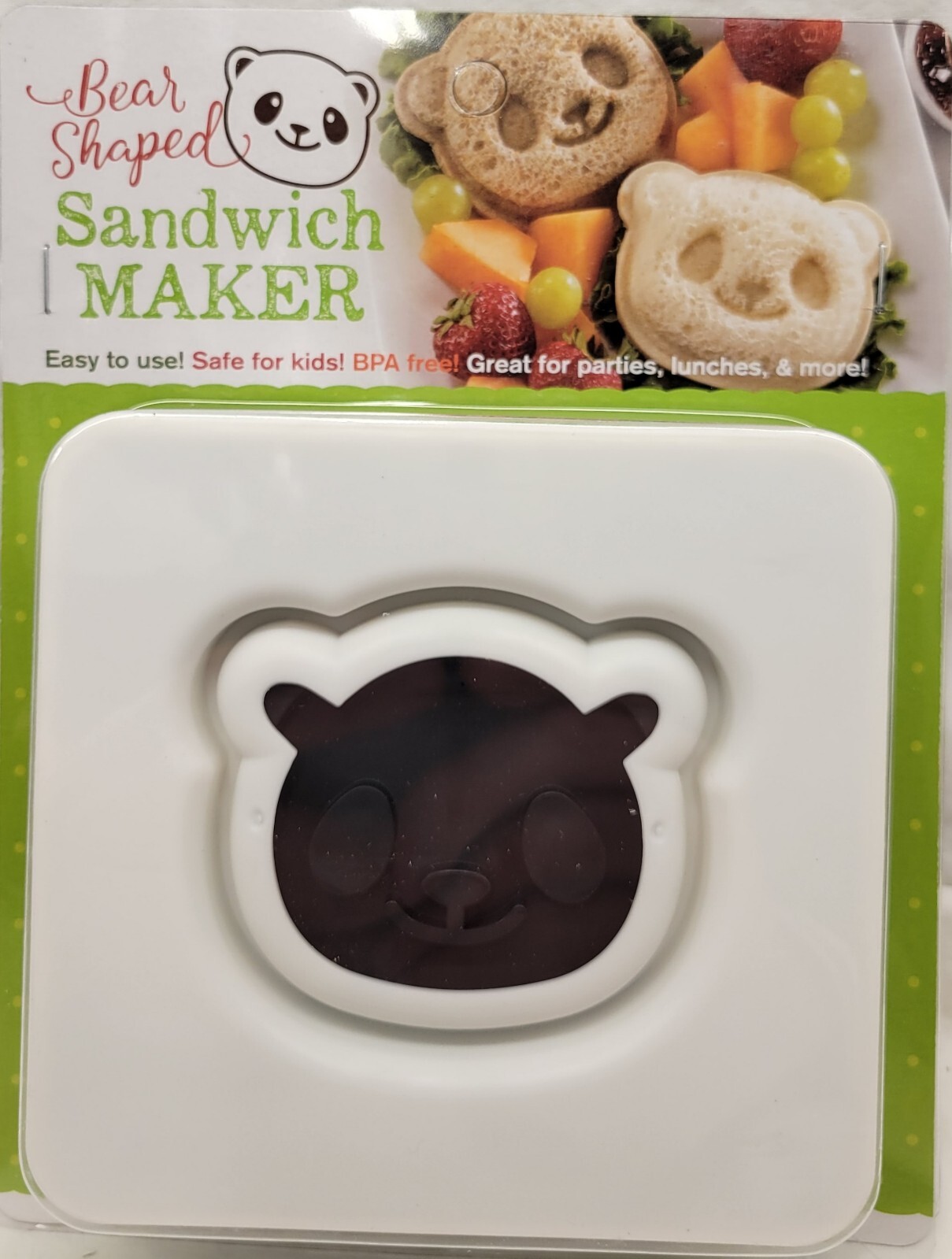 Bear Shape Sandwich Maker Cutter Bread Shapers - BPA Free - NIP | eBay