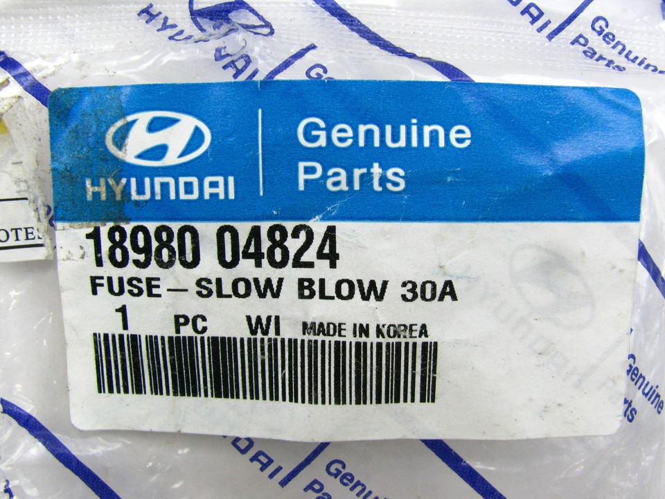 30-AMP 30A Slow Blow Fuse | 1898004824 | Genuine OEM | Hyundai