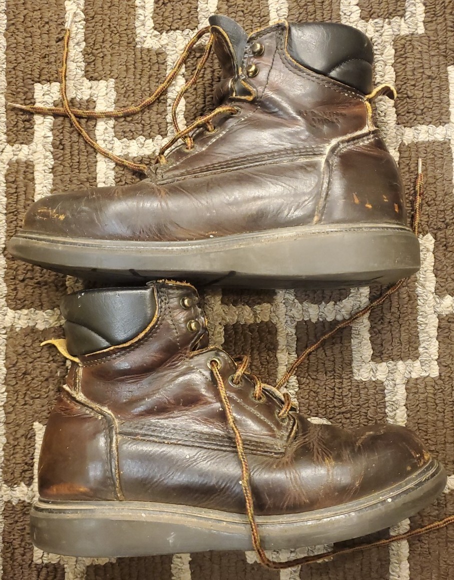 VERY RARE MODEL VINTAGE RED WING MODEL 208 BROWN BOOT… - Gem