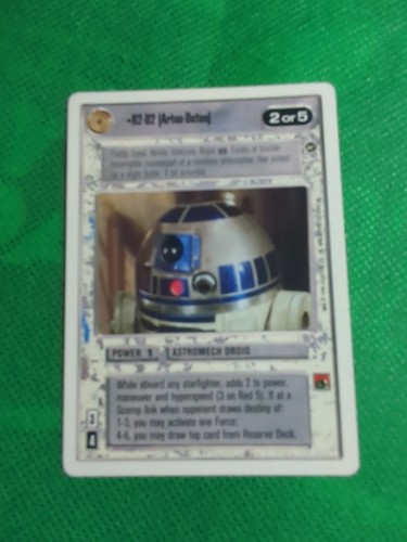 1995 Decipher Star Wars CCG - R2-D2 | eBay