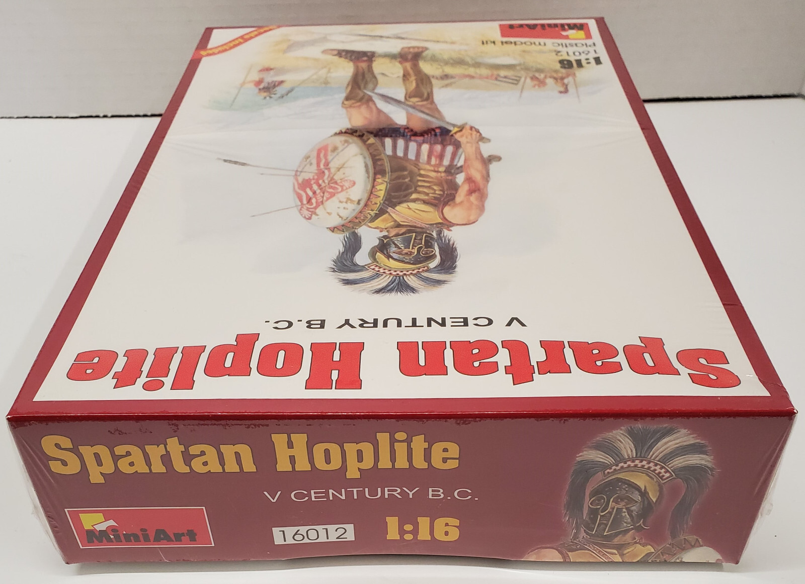 MiniArt Spartan Hoplite V Century B.C 1:16 Model Kit #16012 Figure ...