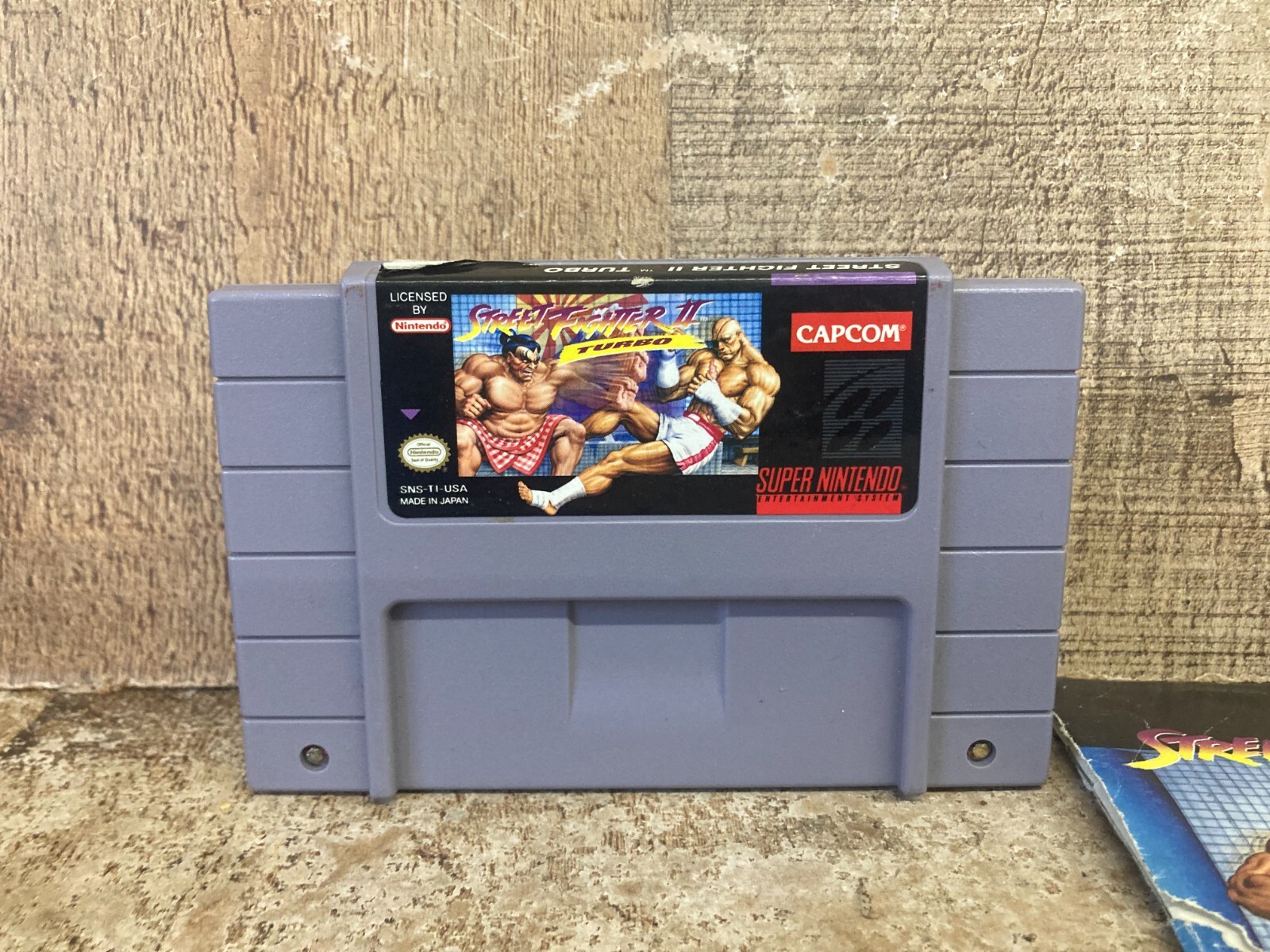 Street Fighter 2 Turbo (Super Nintendo SNES, 1992)TESTED AUTHENTIC WITH ...