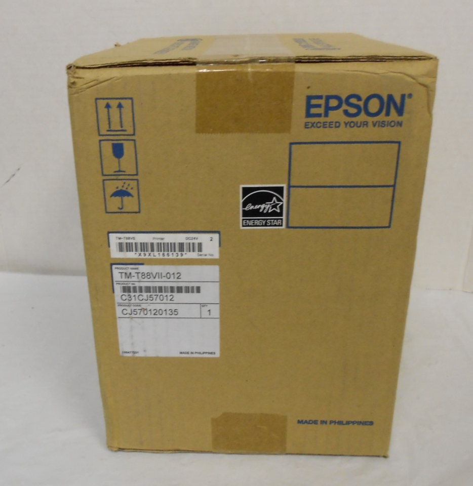 EPSON TM-T88VII-012 C31CJ57012 Thermal receipt printer Brand New OPEN ...