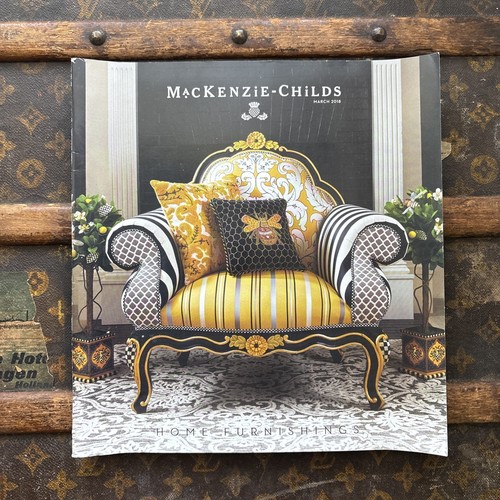 MacKenzie Childs March 2018 10" x 10 3/4" Catalog | eBay