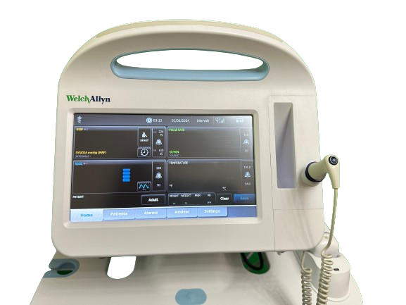 Welch Allyn Connex Vital Signs Monitor 68NXTX Stand, WIFI, SpO2, Braun ...