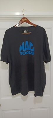 MAC Tools Shirt Men 3XL Blk Blue Apparel For Professional Mechanic T ...