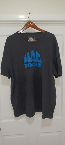 MAC Tools Shirt Men 3XL Blk Blue Apparel For Professional Mechanic T ...