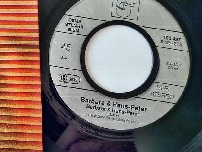 Barbara & Hans-Peter - Barbara & Hans-Peter 7'' Vinyl Germany/ Frank ...