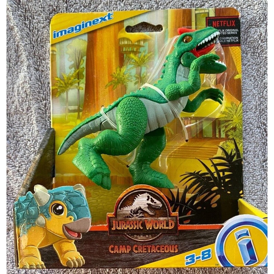 Fisher Price Imaginext Jurassic World Camp Cretaceous Allosaurus Toy | eBay
