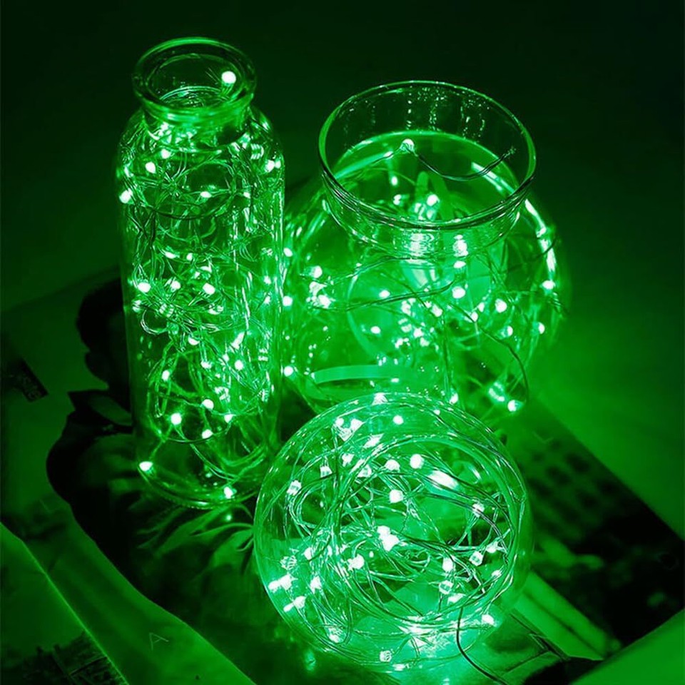 10x Fairy String Lights Micro Rice Copper Wire Xmas Light LED 2M ...