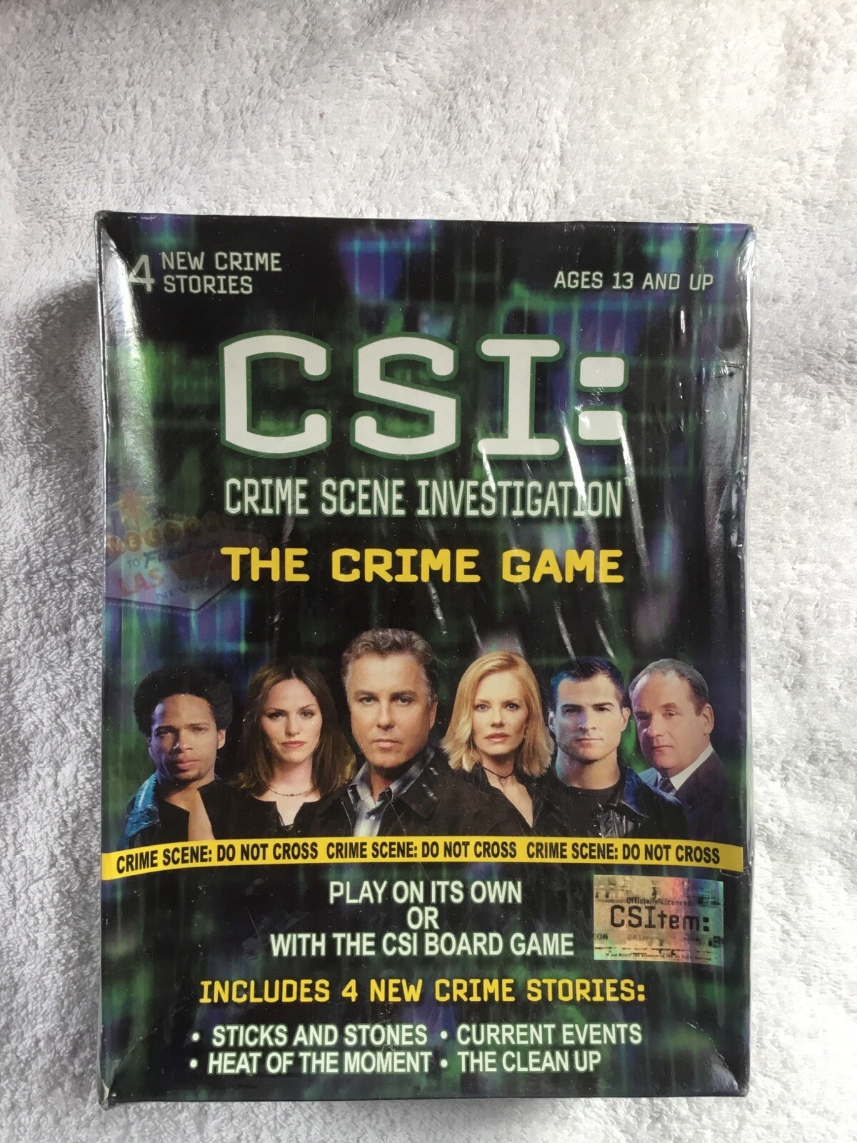 CSI The Crime Game - Ages 13 and Up - New & Boxed | eBay