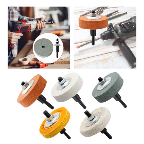 Meule portable Outils à main Corindon Haute dureté Adaptateur Disque de ...