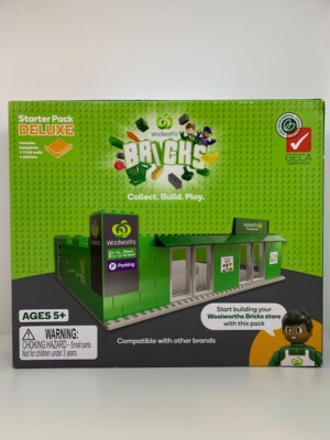 Woolworths Bricks Deluxe Starter Kit Pack Compatible with Lego & FARM ...