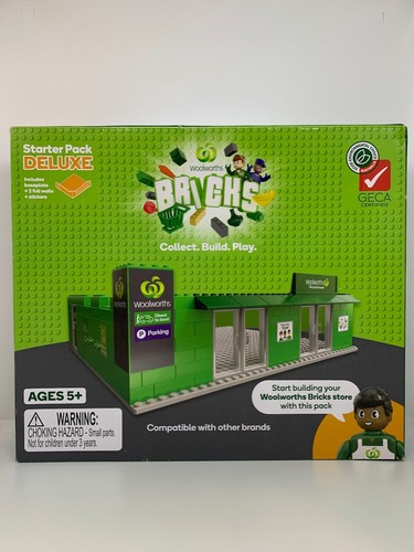 Woolworths Bricks Deluxe Starter Kit Pack Compatible with Lego & FARM ...